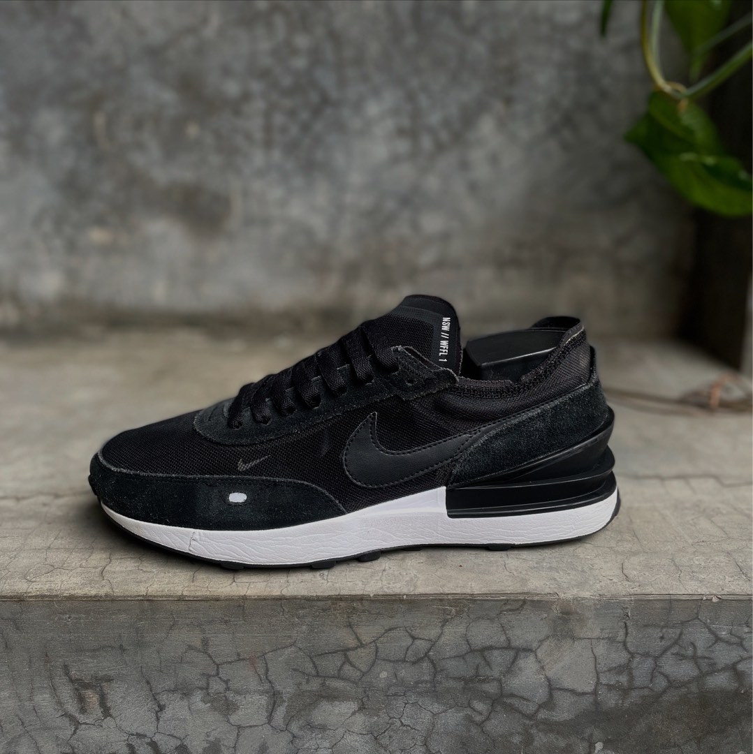 Nike Waffle One Black White-unisex41, Fesyen Pria, Sepatu , Sneakers di ...