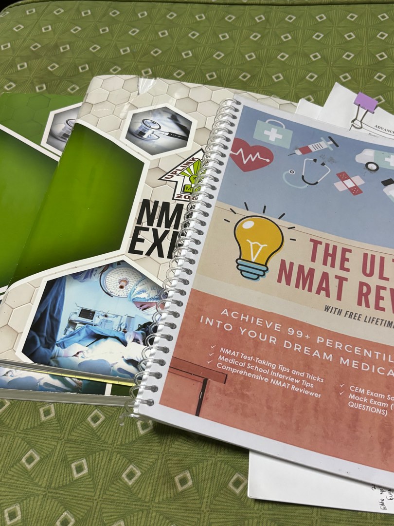 NMAT Review Materials (BUNDLE), Hobbies & Toys, Books & Magazines ...