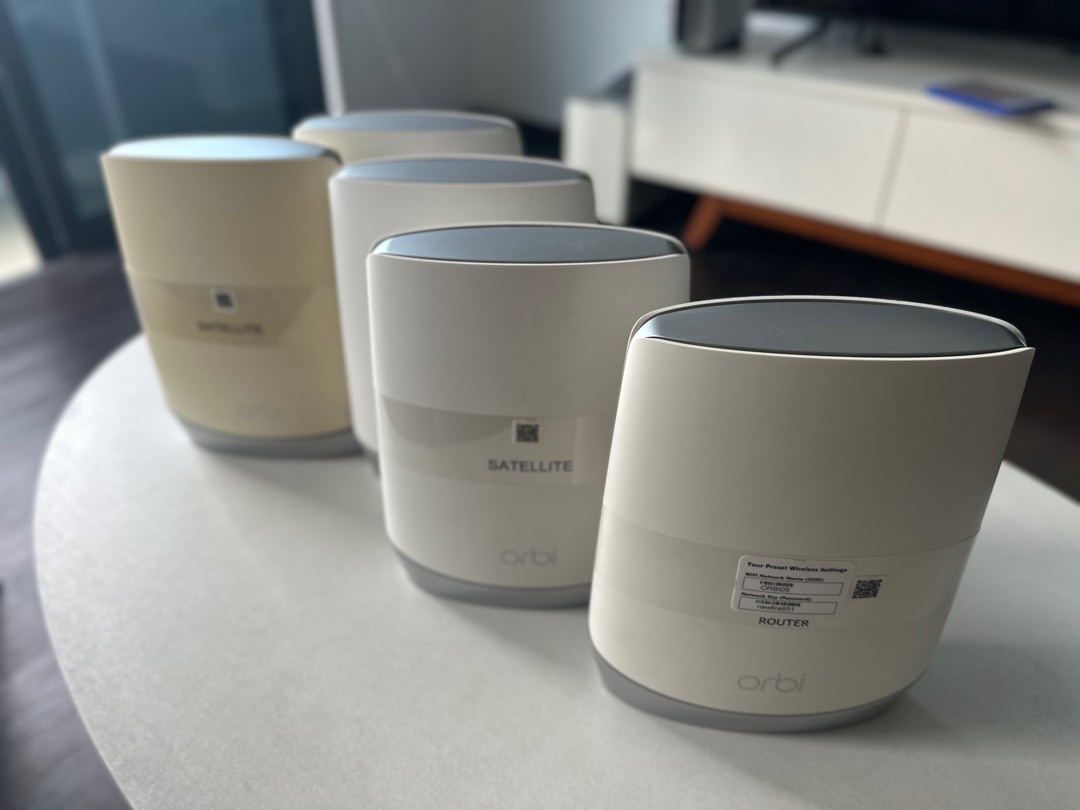 Orbi WiFi 6 Mesh Router RBR750 4 Satellite, Computers & Tech, Parts ...