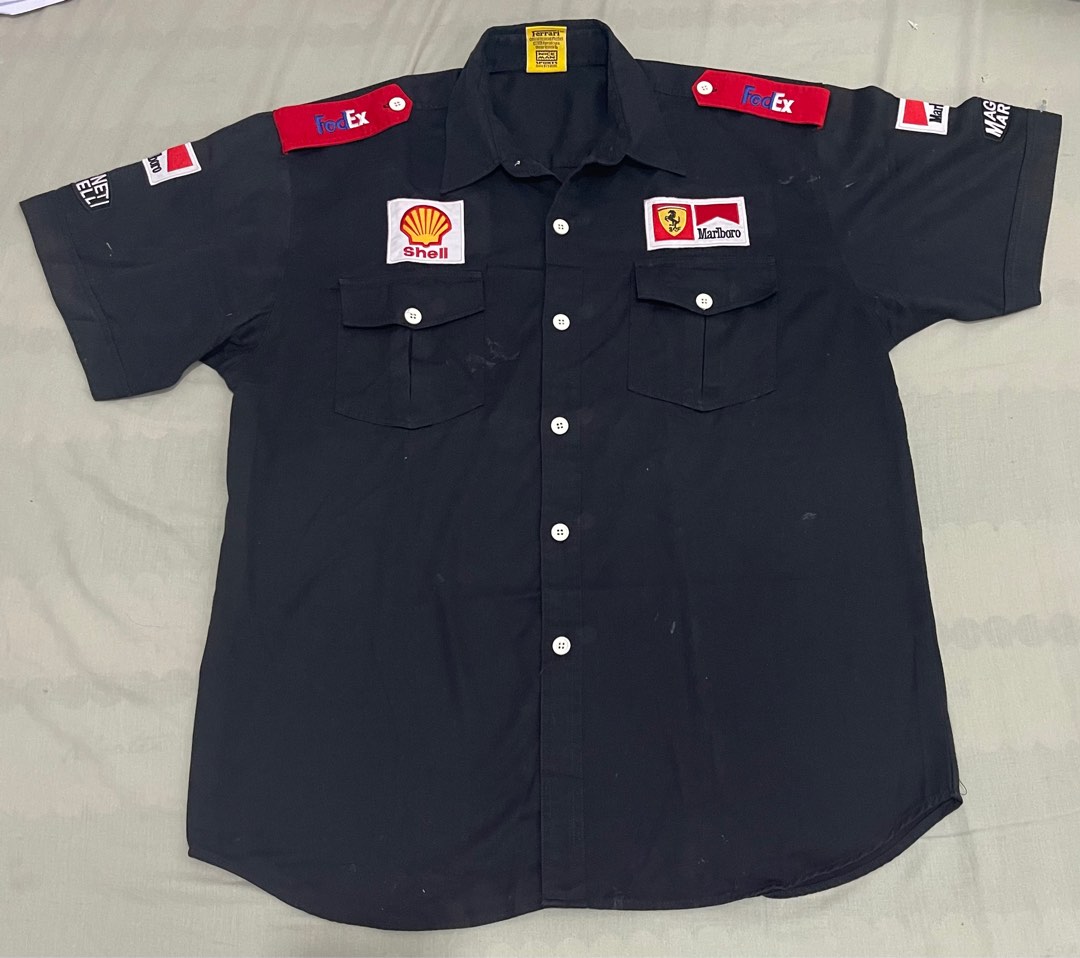 Original Ferrari x Marlboro x Tommy Hilfiger Fedex Fit crew, Men's ...