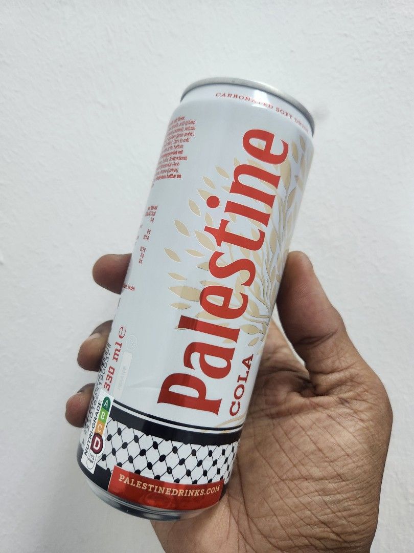 Palestine Cola 330ml Can, Food & Drinks, Beverages on Carousell