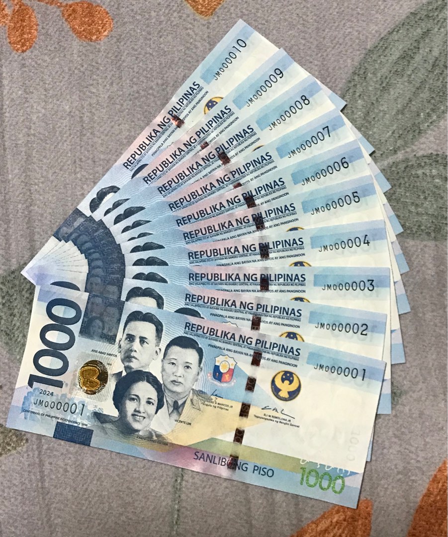 how much is 1 bundle of 1000 pesos philippines