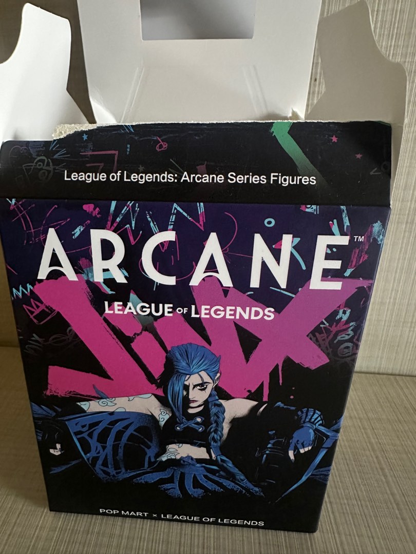 POP MART Arcane League of Legends Figure Jayce, Hobbies & Toys, Toys ...