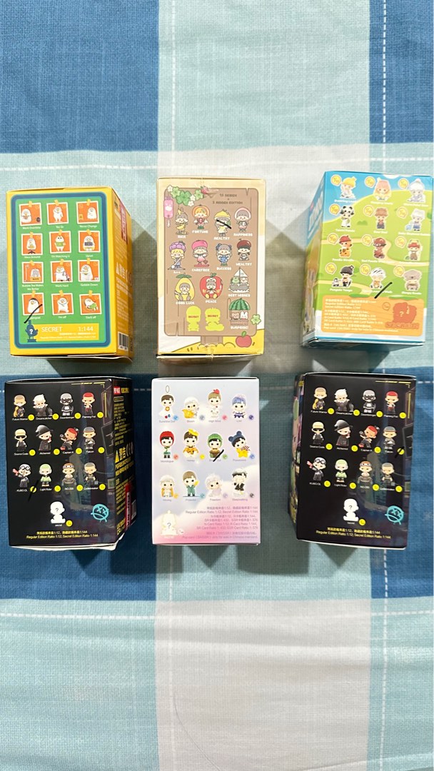 POP MART Blind Box Figures - Assorted Designs, Hobbies & Toys, Toys ...