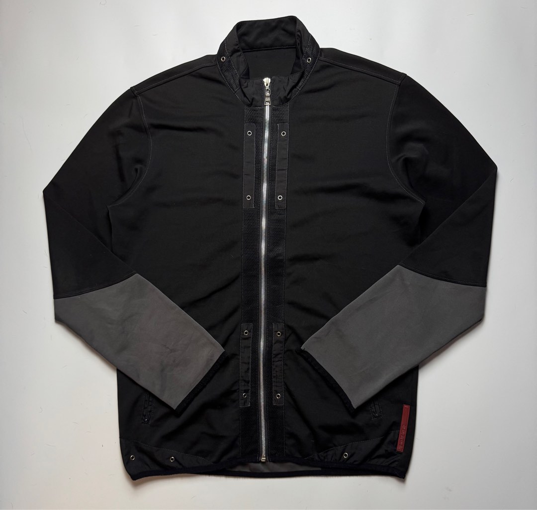 Prada - Vintage Red Tab Zip-up Jacket, Men's Fashion, Coats, Jackets ...