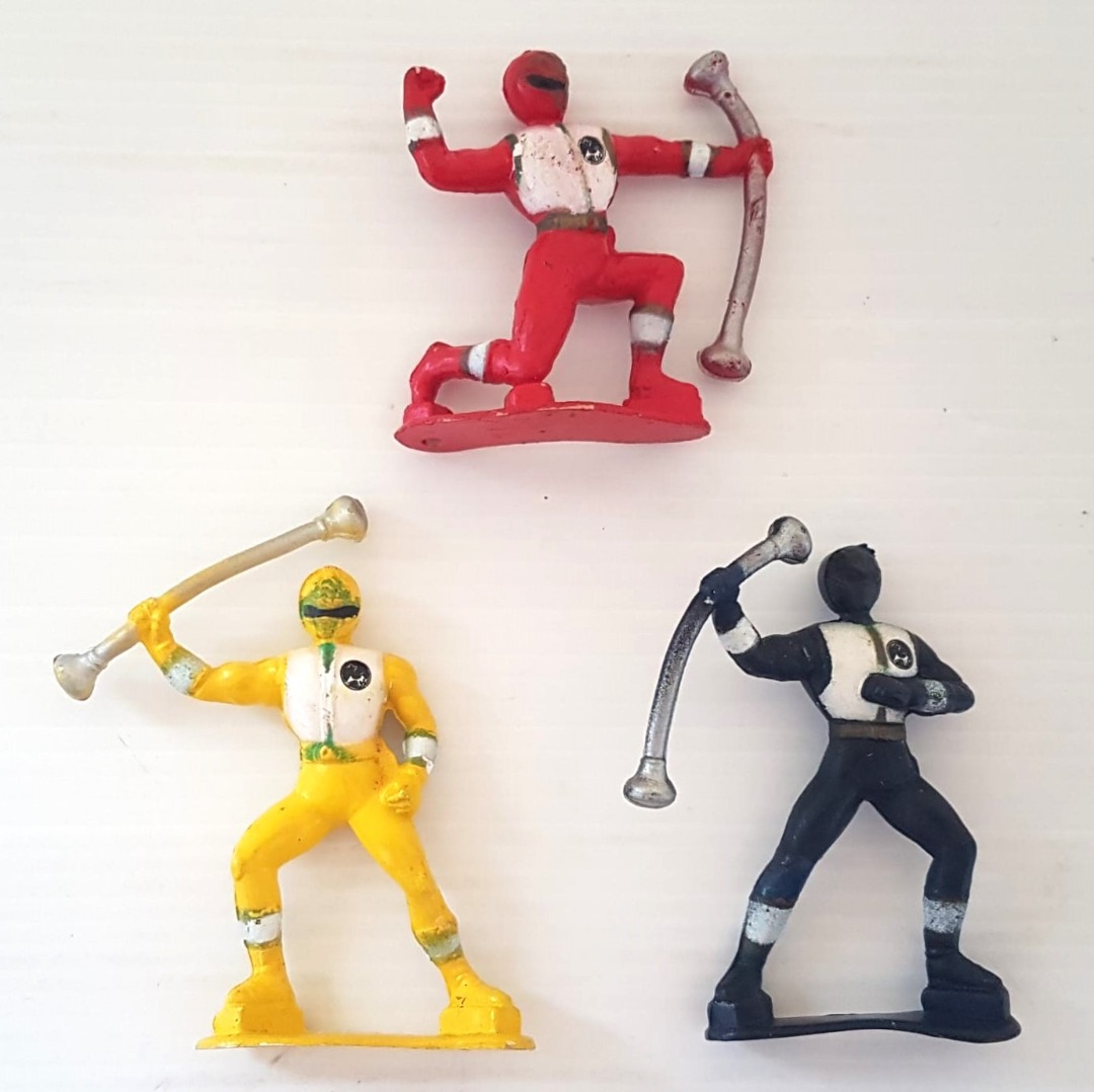 Retro Mighty Morphin Power Rangers, Old Action Hero, Vintage Figurines ...
