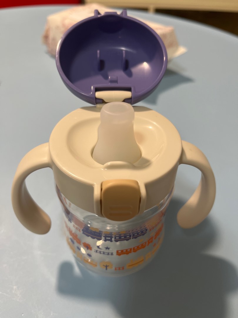Richell Baby training sprout Cup with Train Design, Babies & Kids ...