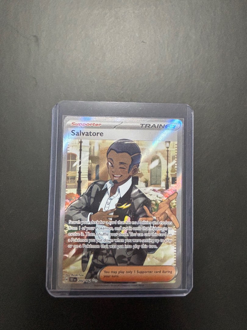 Salvatore Trainer Card - Pokemon TCG, Hobbies & Toys, Toys & Games on ...