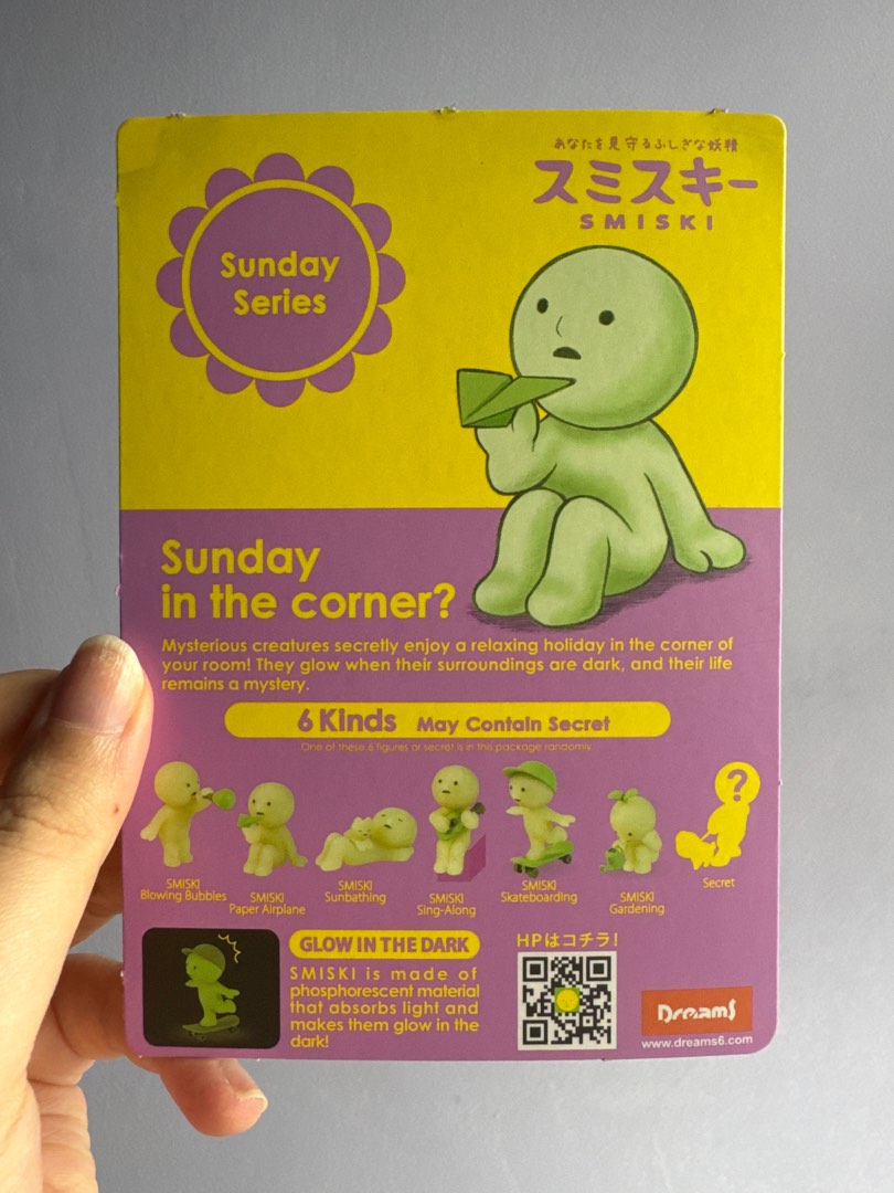 Smiski Sunday Series full set, Hobbies & Toys, Toys & Games on Carousell