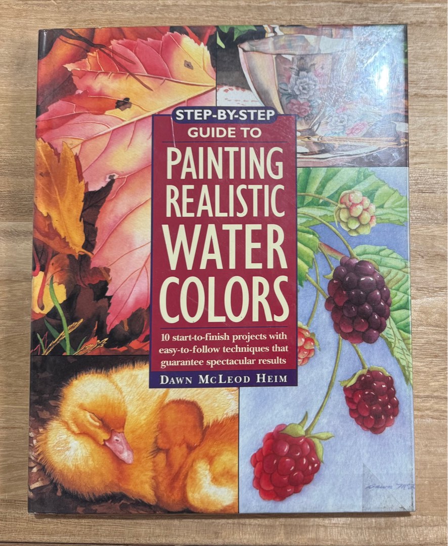 Step by Step Guide to Painting Realistic Water Colors, Hobbies & Toys ...