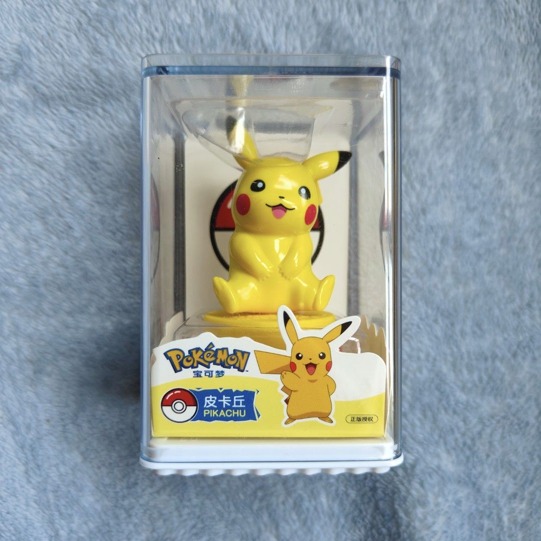 Sunny & Sandy Pokémon Pikachu stamp chop figurine toy first series ...