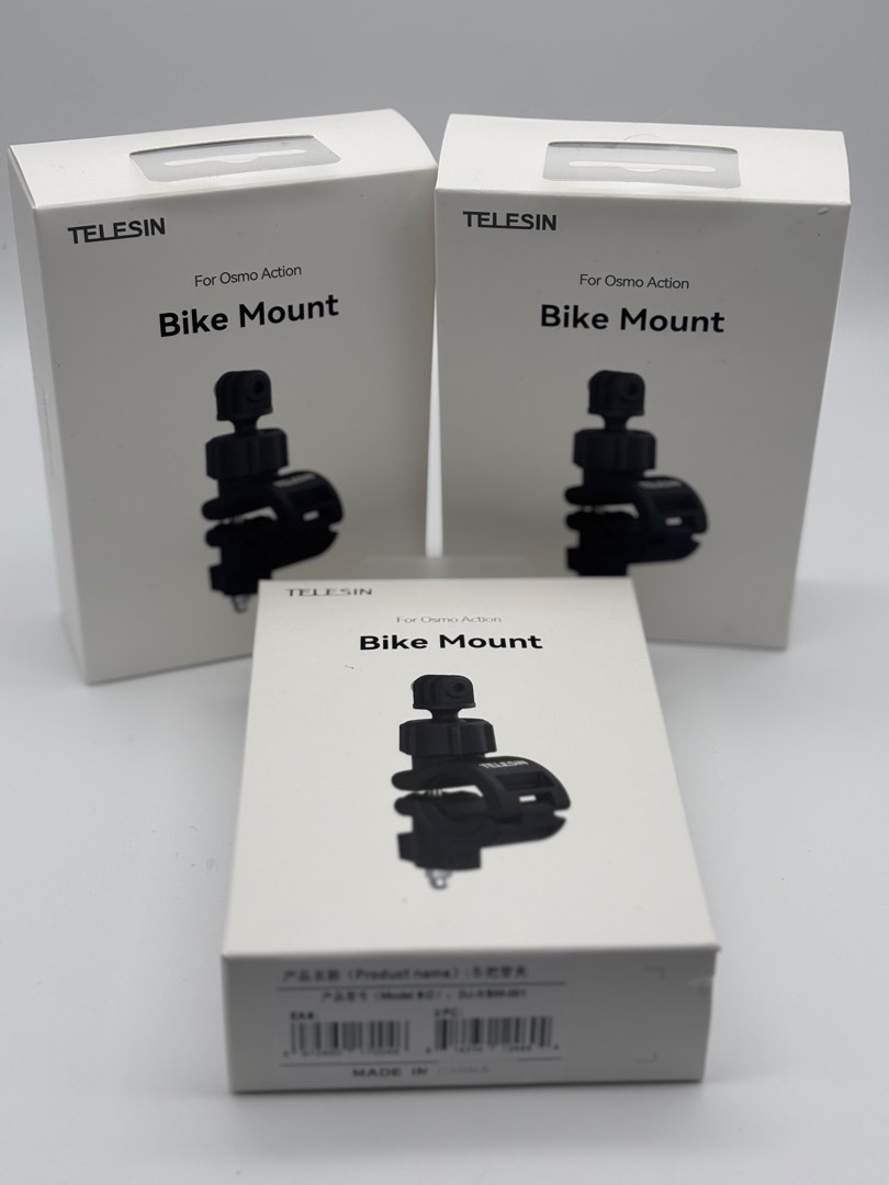 TELESIN Bicycle Handlebar Rack Tube Mount for Action Cameras DJ-HBM-001 ...