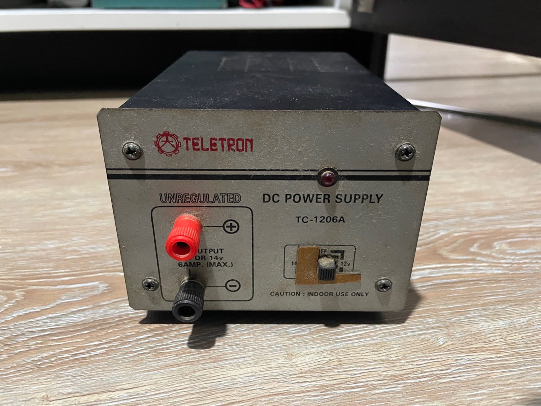 Teletron dc power supply, TV & Home Appliances, Electrical, Adaptors ...