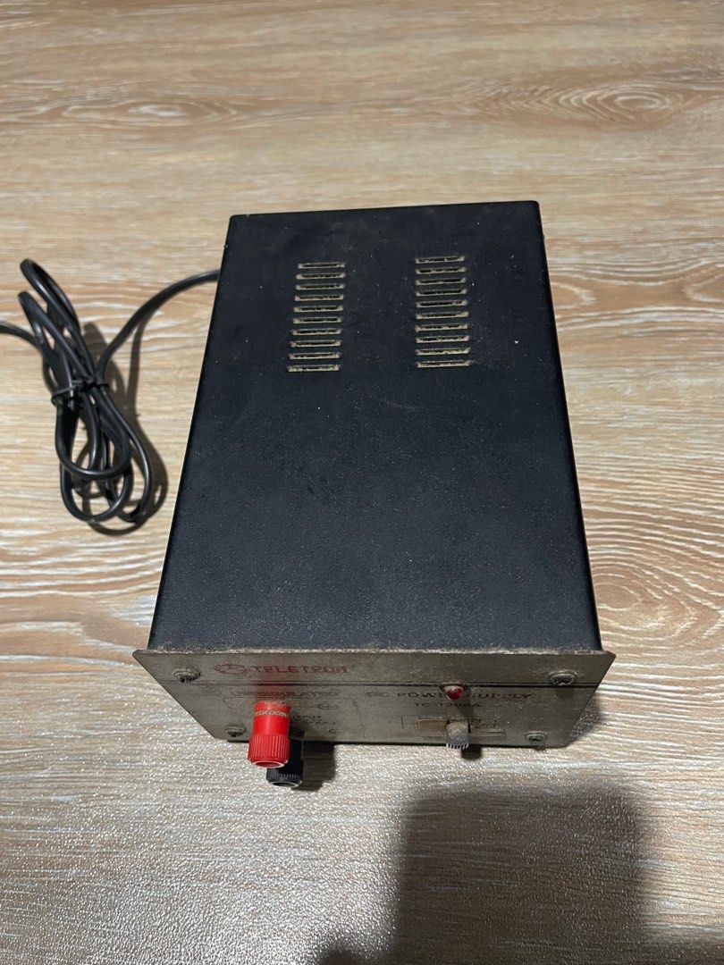Teletron dc power supply, TV & Home Appliances, Electrical, Adaptors ...