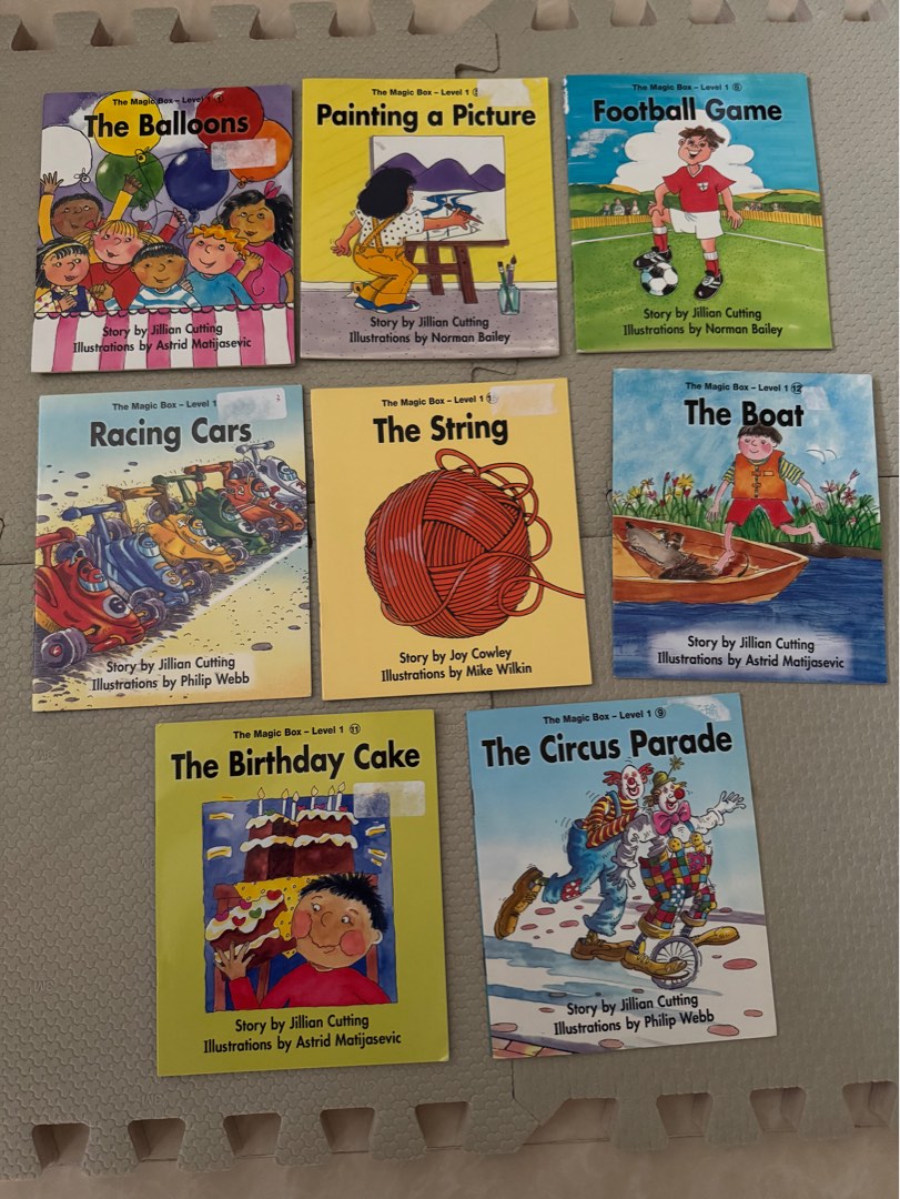 The magic box level 1 一共8本 Children's Books, 興趣及遊戲, 書本 & 文具, 兒童書籍 ...