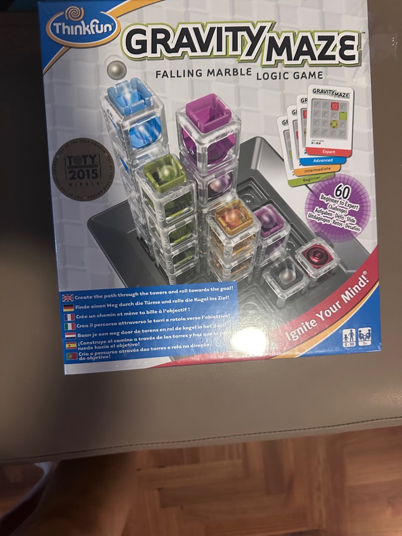 ThinkFun Gravity Maze Logic Game, Hobbies & Toys, Toys & Games on Carousell