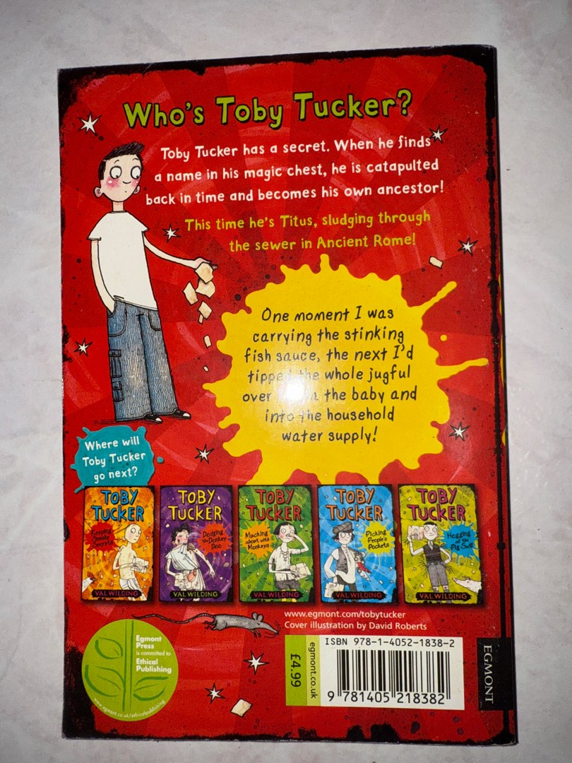 Toby Tucker: Sludging Through a Sewer, Hobbies & Toys, Books ...