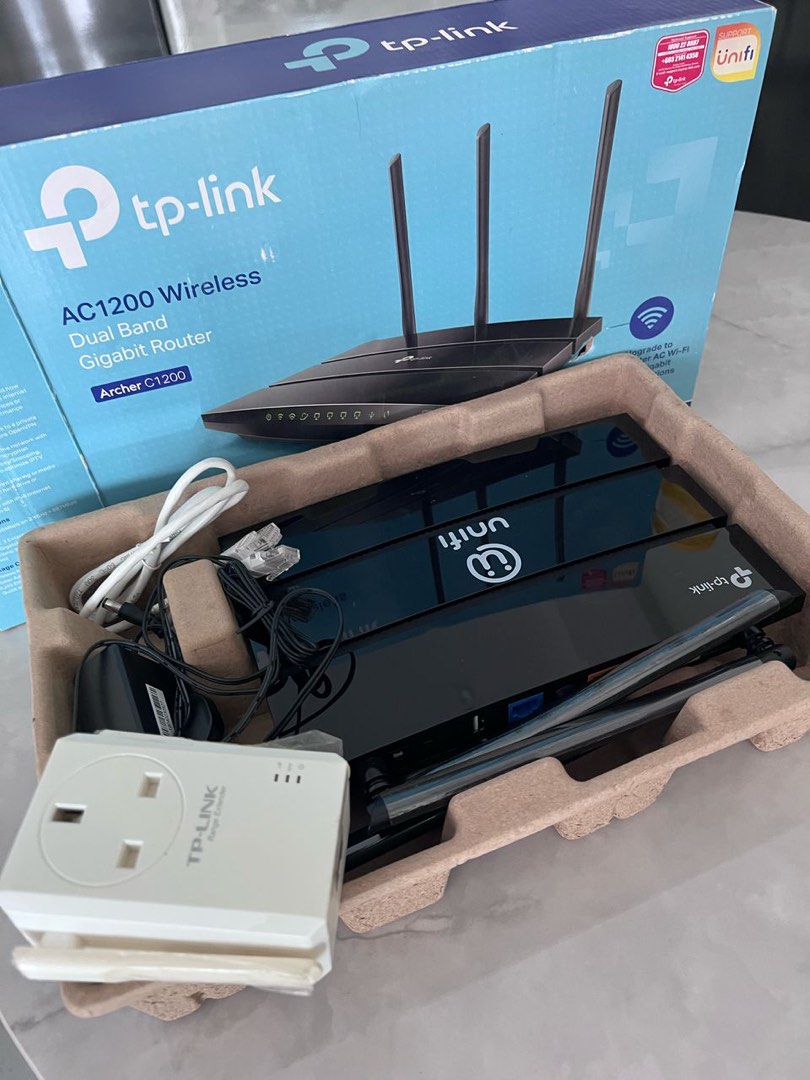 TP-Link AC 1200 wireless dua band gigabit router, Computers & Tech ...
