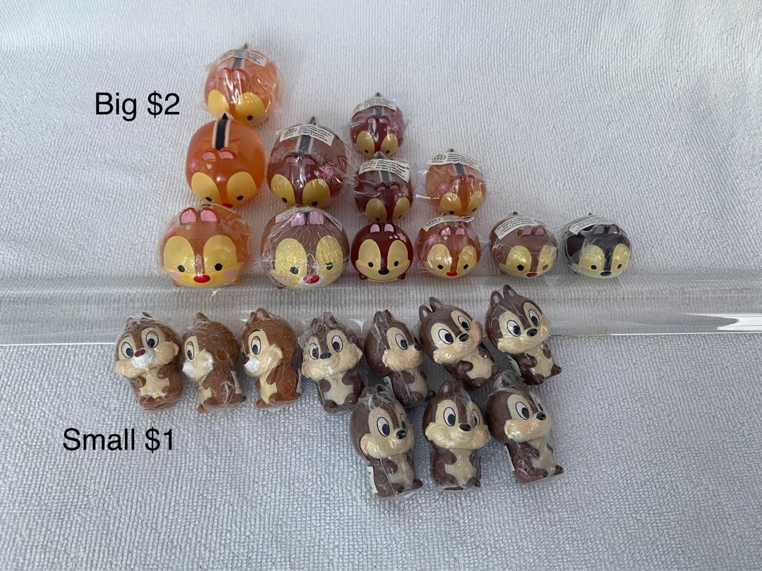 Tsum Tsum Chip and Dale Figurines, Hobbies & Toys, Toys & Games on ...