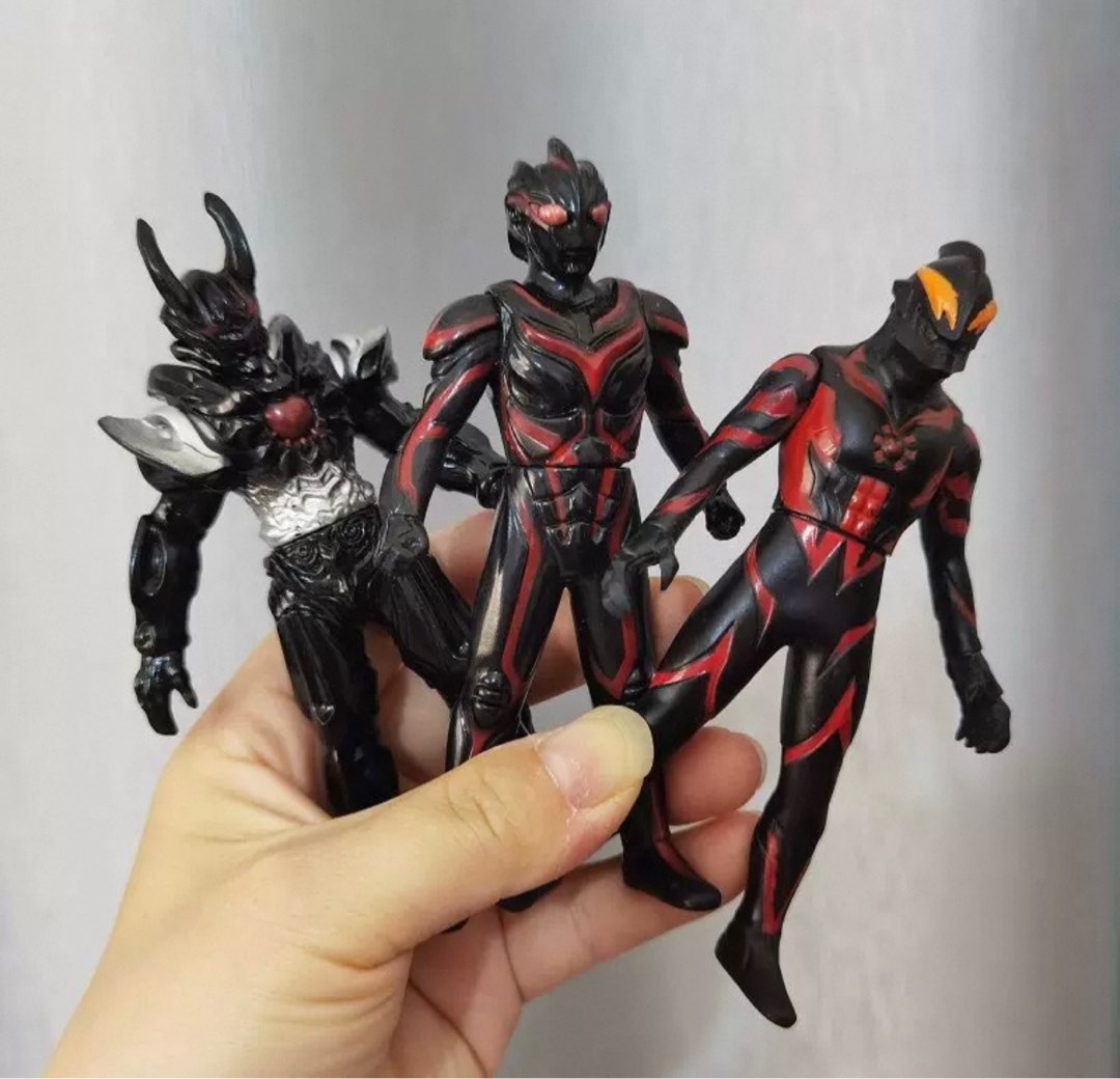 Ultraman Belial, Dark Zagi, Dark Lugiel, Dark Taro, Dark Seven, Dark ...