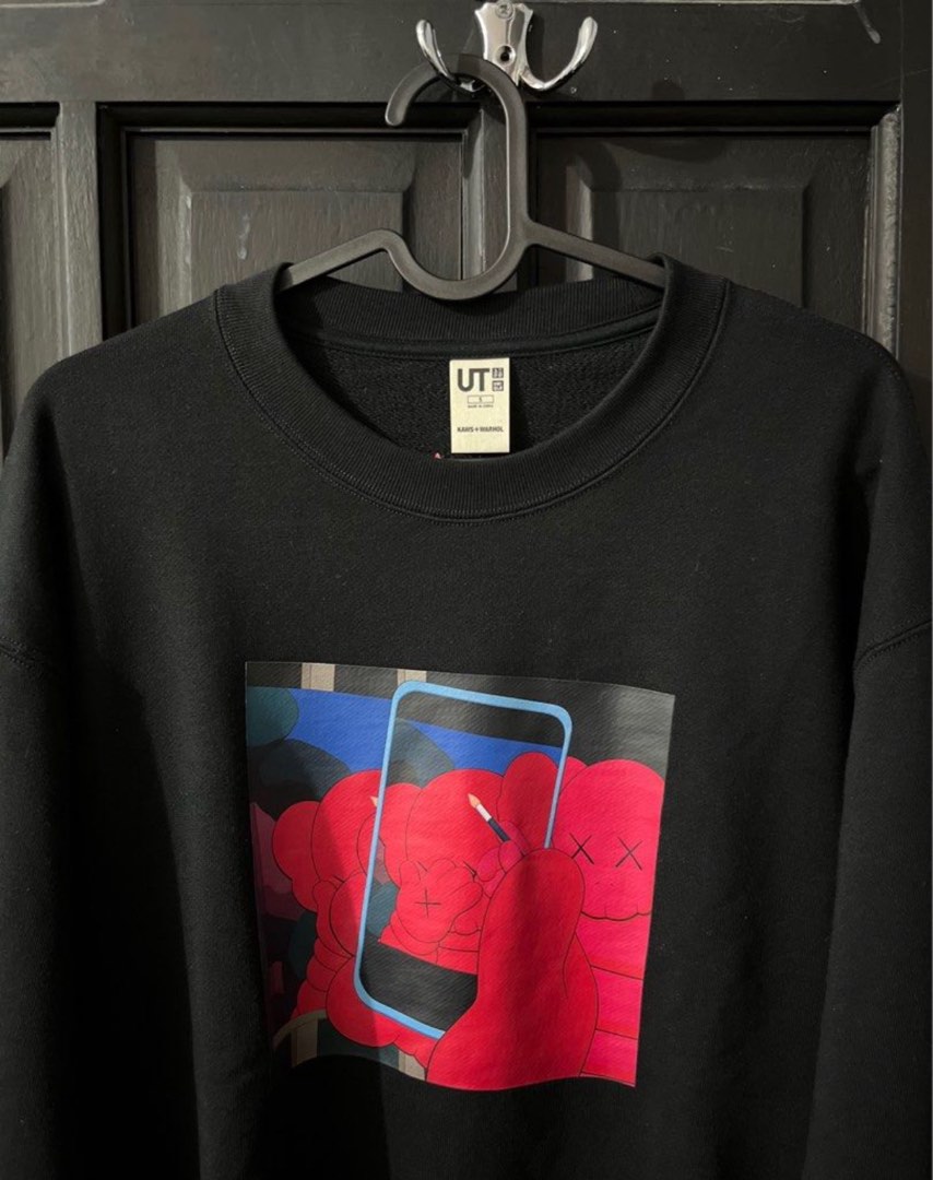 Uniqlo Kaws+Warhol Sweater, Men's Fashion, Coats, Jackets and Outerwear ...