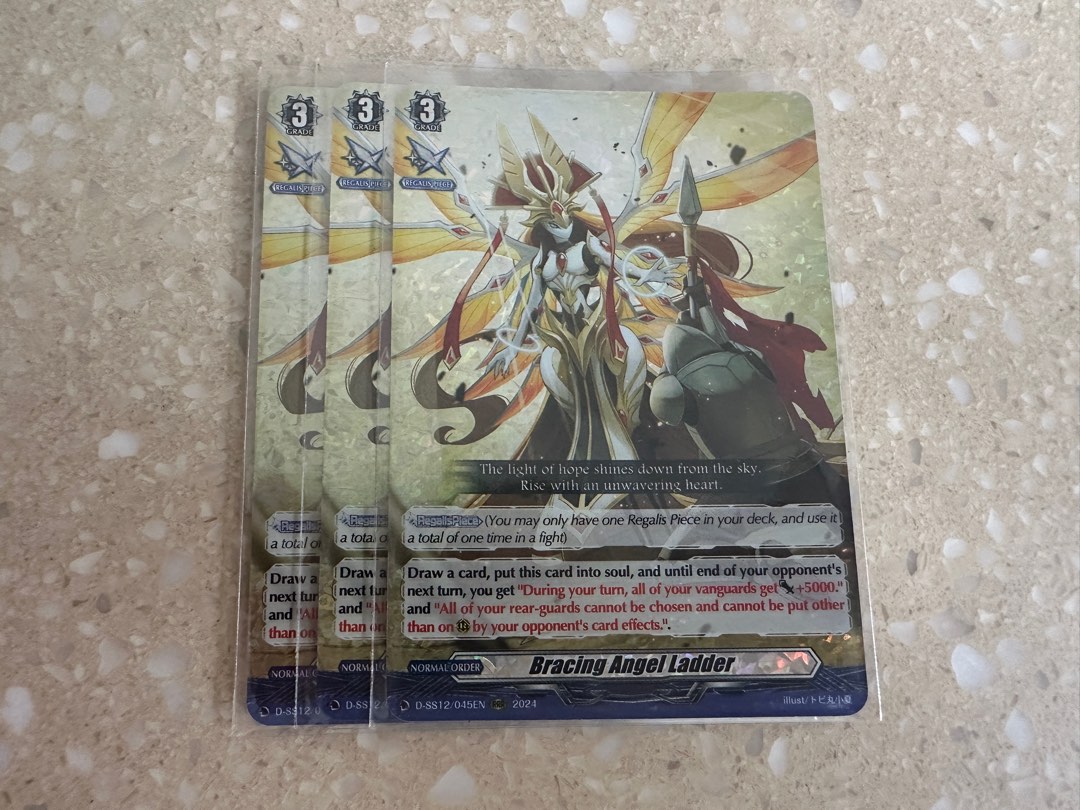 Vanguard TCG: English Bracing Angel Ladder RRR, Hobbies & Toys, Toys ...