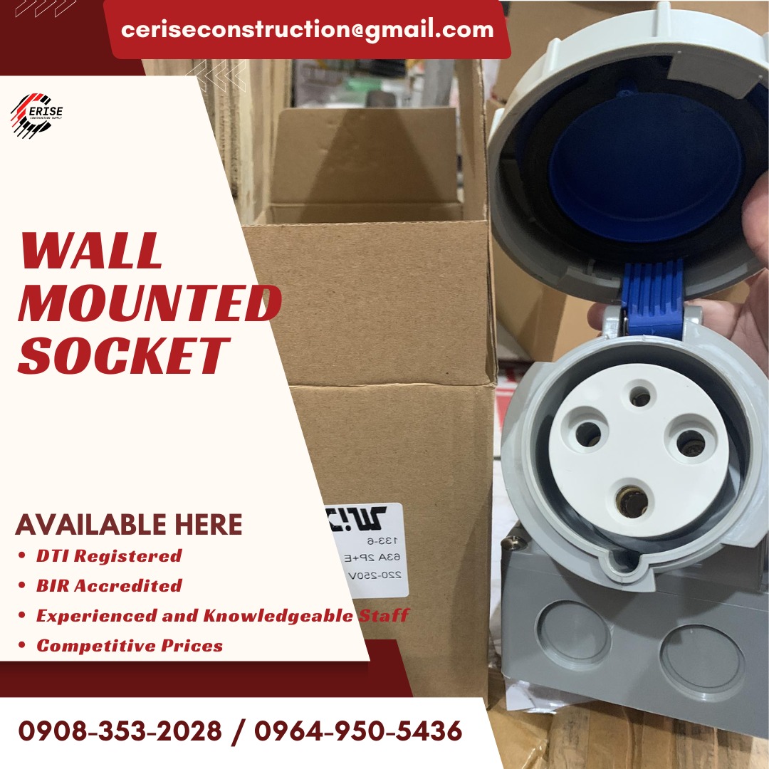 WALL MOUNTED SOCKETS, Commercial & Industrial, Industrial Equipment on ...