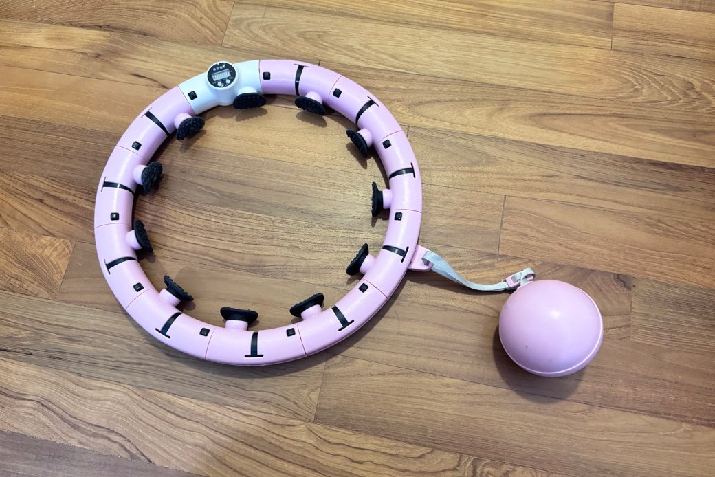 Weighted Smart Hula Hoop with Counter, Sports Equipment, Exercise ...