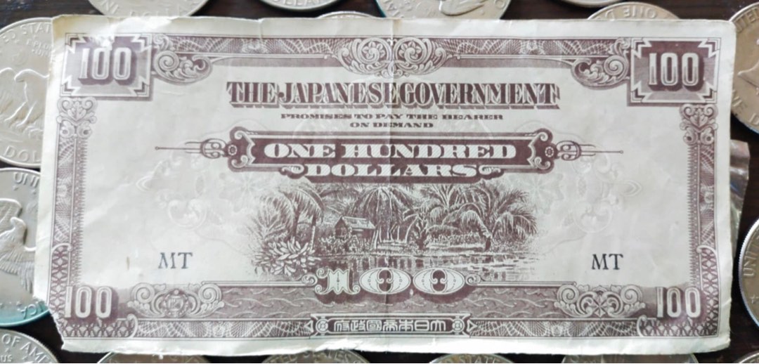 WW2 Japanese $100 Banana Note, Hobbies & Toys, Memorabilia ...