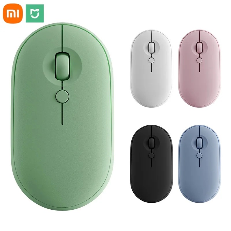 XIAOMI MIJIA Wireless Mouse Portable Magic Silent Ergonomic Mice For ...
