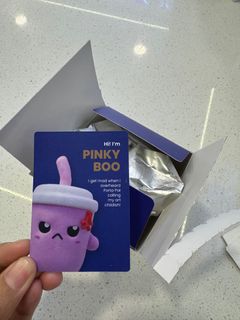 Zus Blue Buddy Angry swap with Pinky Boo/Bean Boss, Hobbies & Toys ...
