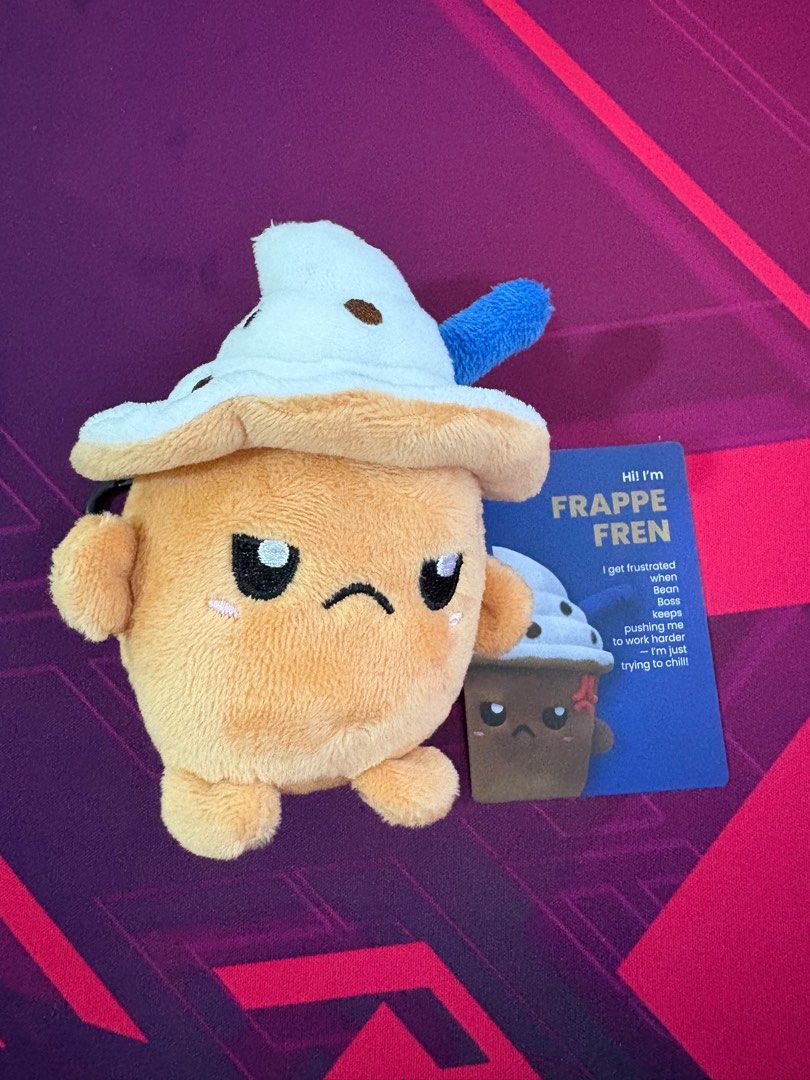 Zus Plushie Frappe Fren (Anger Series), Hobbies & Toys, Toys & Games on ...