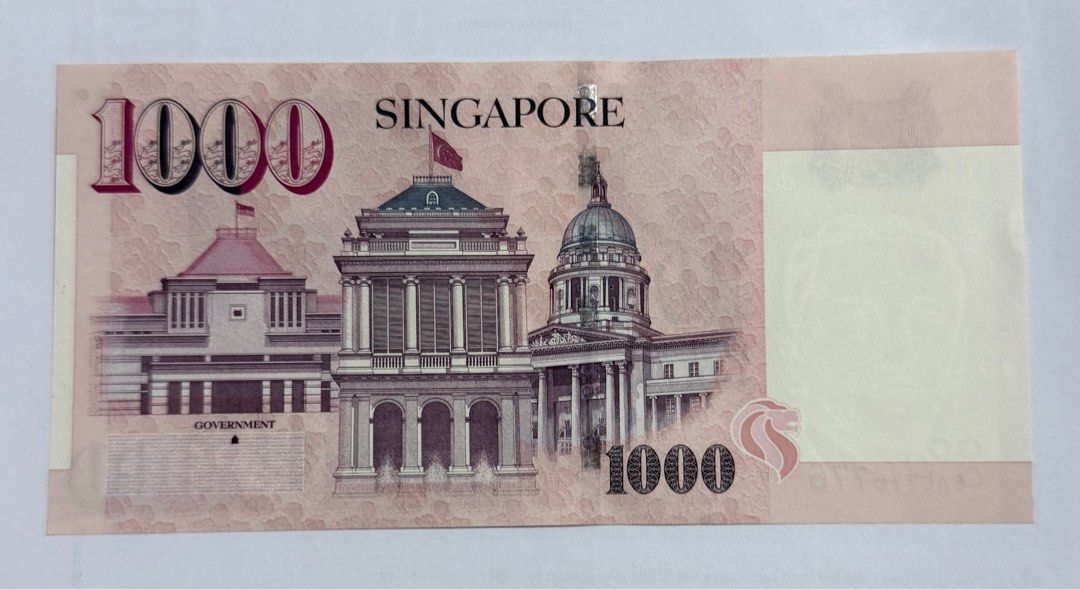 $1000 note with nice serial number, Hobbies & Toys, Memorabilia ...