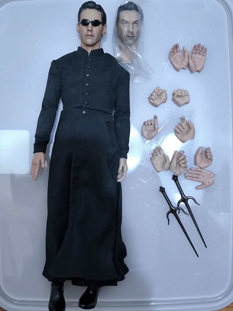 1/6 David Beckham matrix neo metal gear solid 2 solid snake den of ...