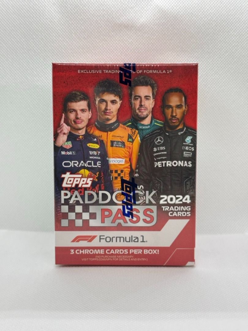 2024 Topps Paddock Pass Formula 1 - Value Box (F1 / Charles Leclerc ...