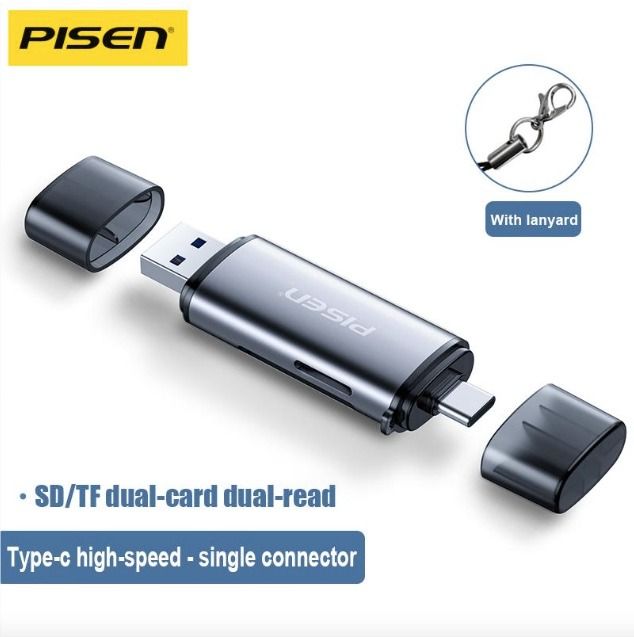 Card Reader 2-in-1 OTG (Dual Interface USB-C & USB-A),Dual Connector ...