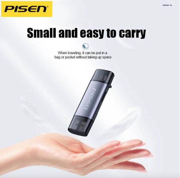 Card Reader 2-in-1 OTG (Dual Interface USB-C & USB-A),Dual Connector ...