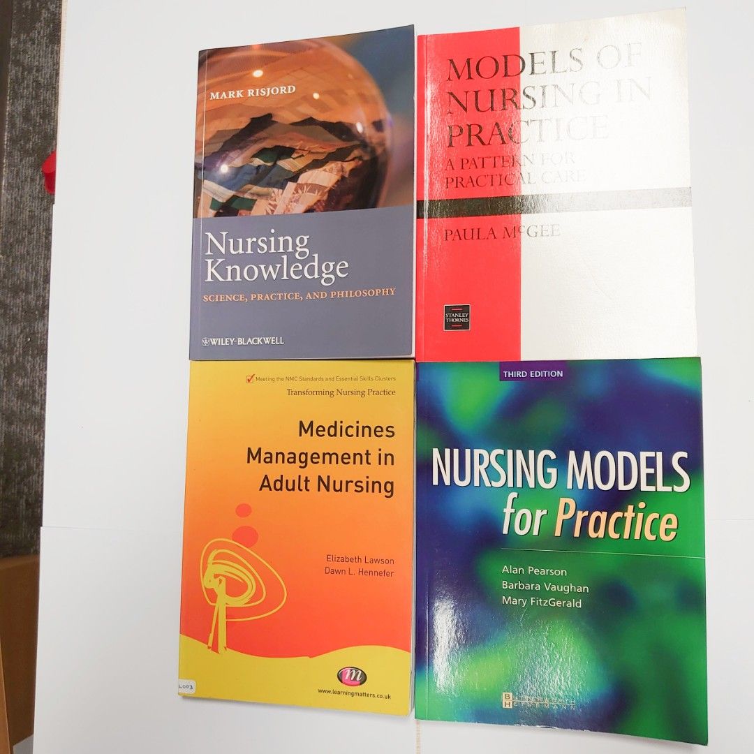 $5 each. Nursing knowledge science practice philosophy. Nursing models. Medicine management ...