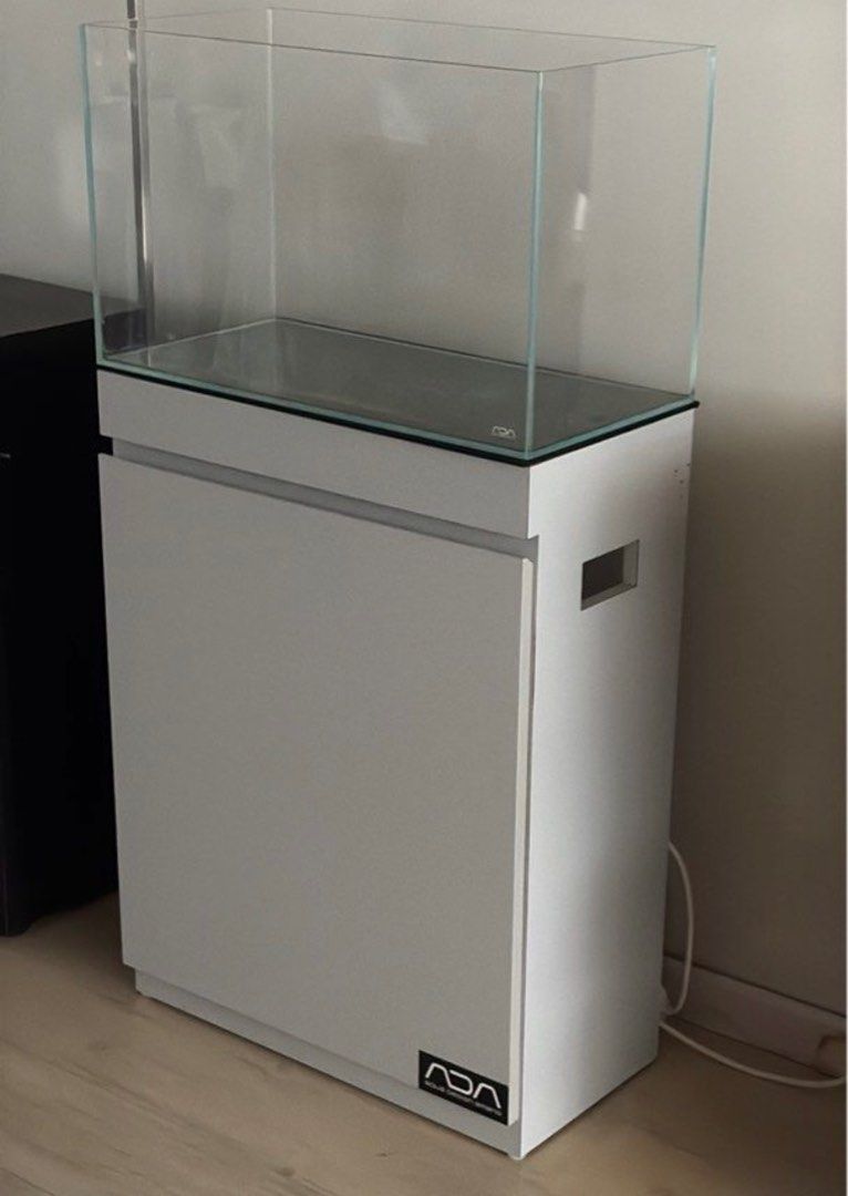 ADA Cube Garden 60P Aquarium with Cabinet, Pet Supplies, Homes & Other ...