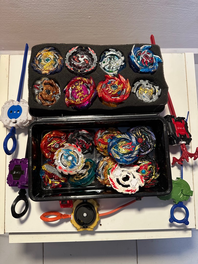Beyblade Burst Collection with Launchers, Hobbies & Toys, Toys & Games ...