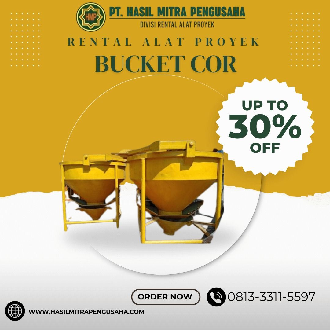 Bucket Cor Barito Selatan Provinsi Kalimantan Tengah | Sewa Bucket Cor ...