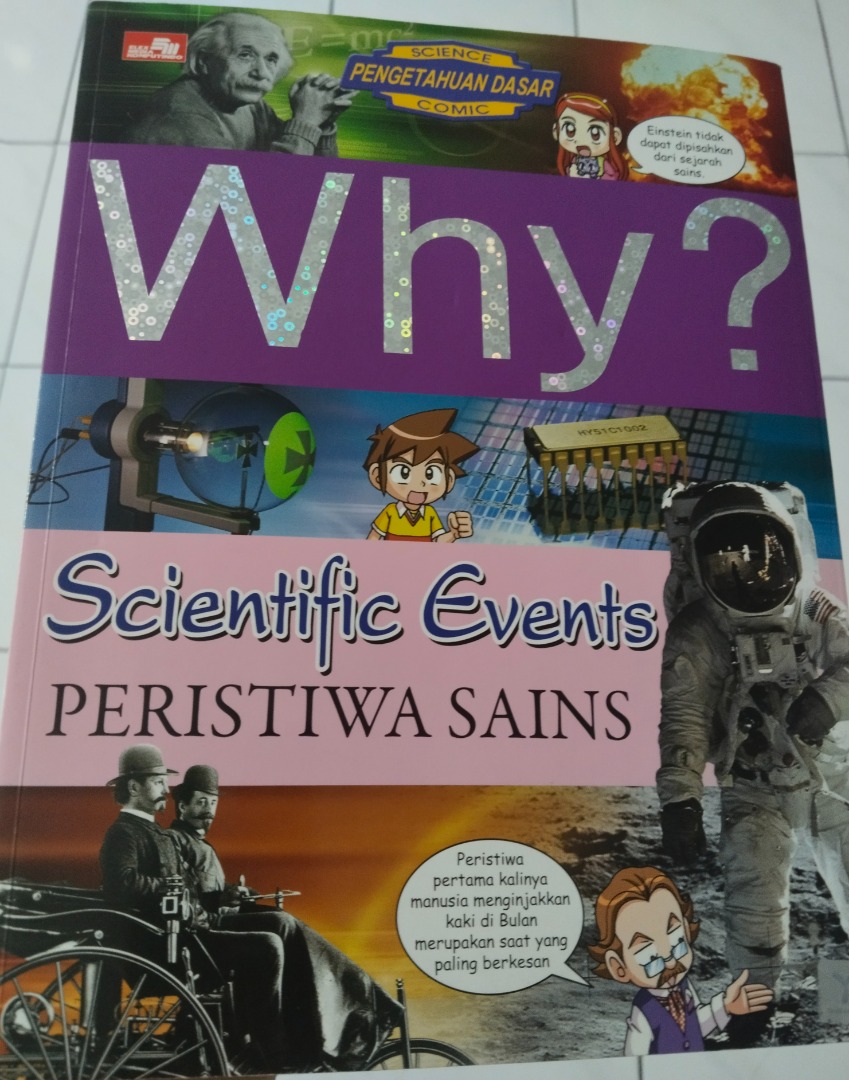 Buku komik Sains Why? Scientific Events Original, Buku & Alat Tulis ...
