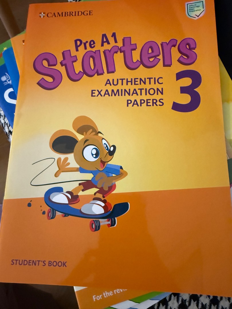 Cambridge Pre A1 Starters exam paper 3, 興趣及遊戲, 書本 & 文具, 教科書 - Carousell