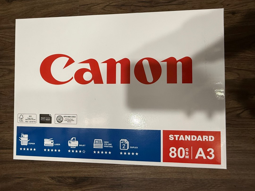 Canon A3 paper, 80 GSM, Computers & Tech, Printers, Scanners & Copiers ...