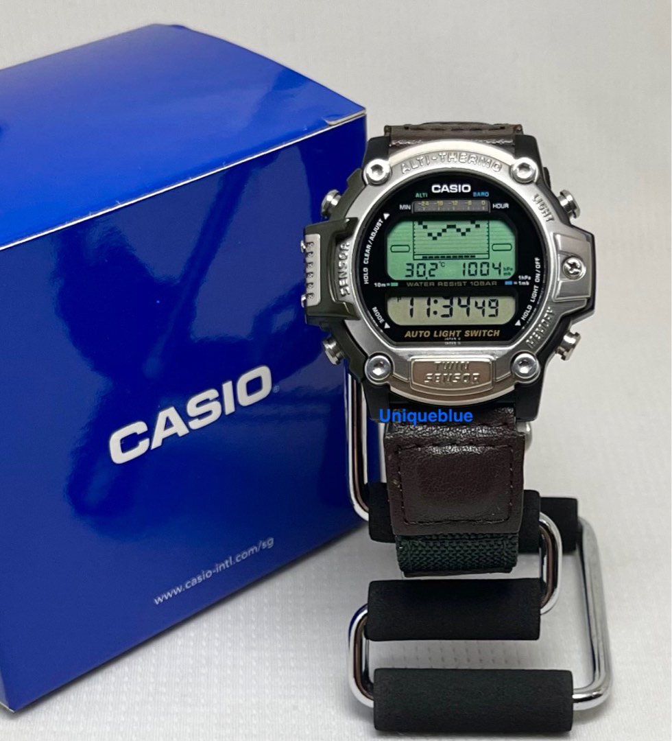 Casio PRT 30 Pro Trek Twin Sensor Made In Japan, Men's Fashion, Watches ...