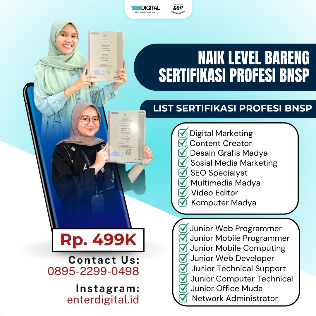 DILIRIK HRD! HUB: 0895-2299-0498 , Apa Beda Nya Sertifikat Bnsp Dan Kemnaker Poso, Serba Serbi ...