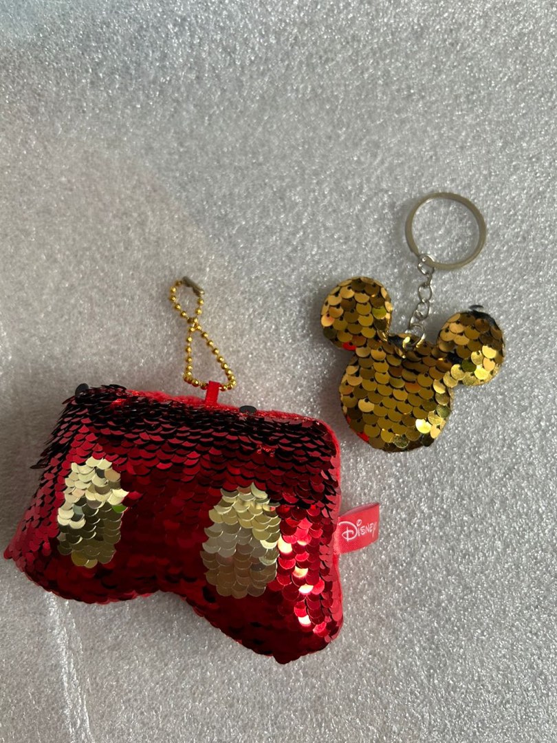 Disney Mickey Mouse keychain set, Hobbies & Toys, Toys & Games on Carousell