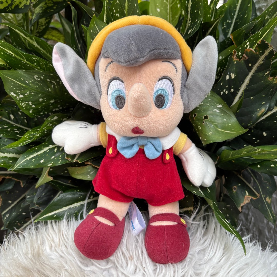 DISNEY Pinocchio Japan Plush Toy, Hobbies & Toys, Toys & Games on Carousell