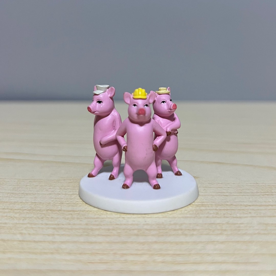 Dreamworks Shrek 2 Three Little Pigs Mini Figure 3cm - Php 100, Hobbies ...