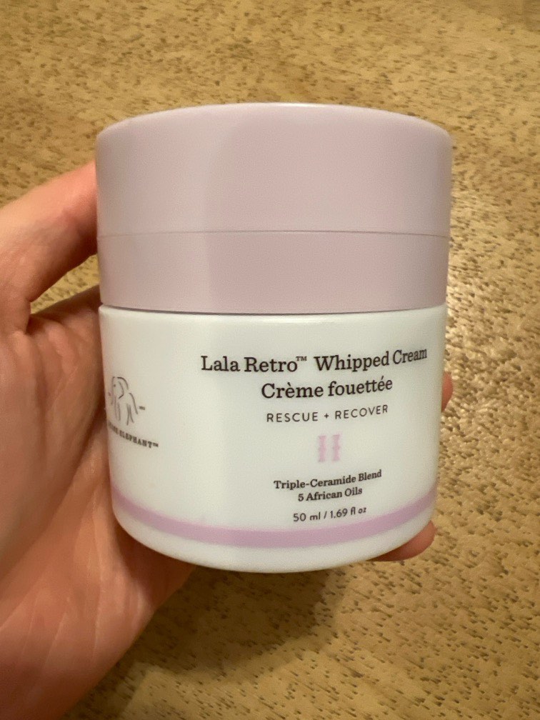 Drunk Elephant Lala Retro Whipped Cream, Health & Nutrition, Face Masks ...